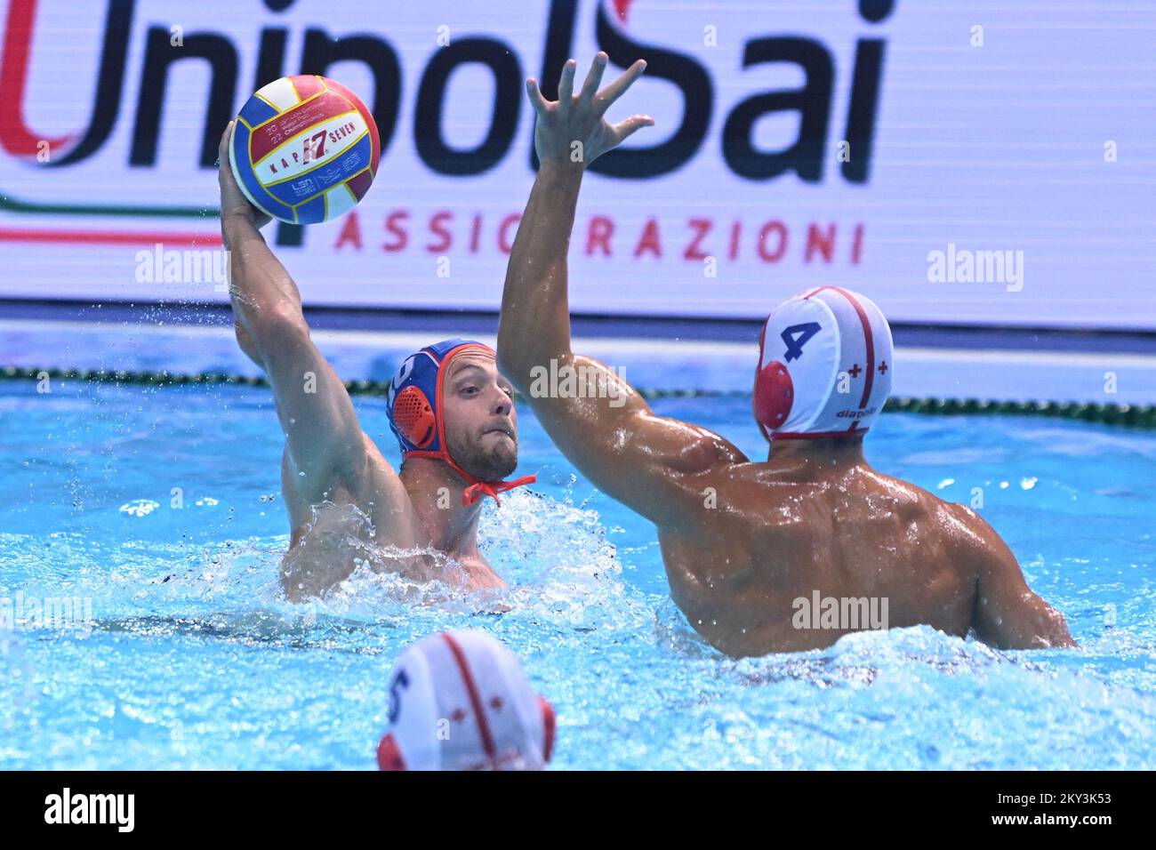 SPLIT, CROATIA - SEPTEMBER 4: Pascal Janssen of Netherlands is ...
