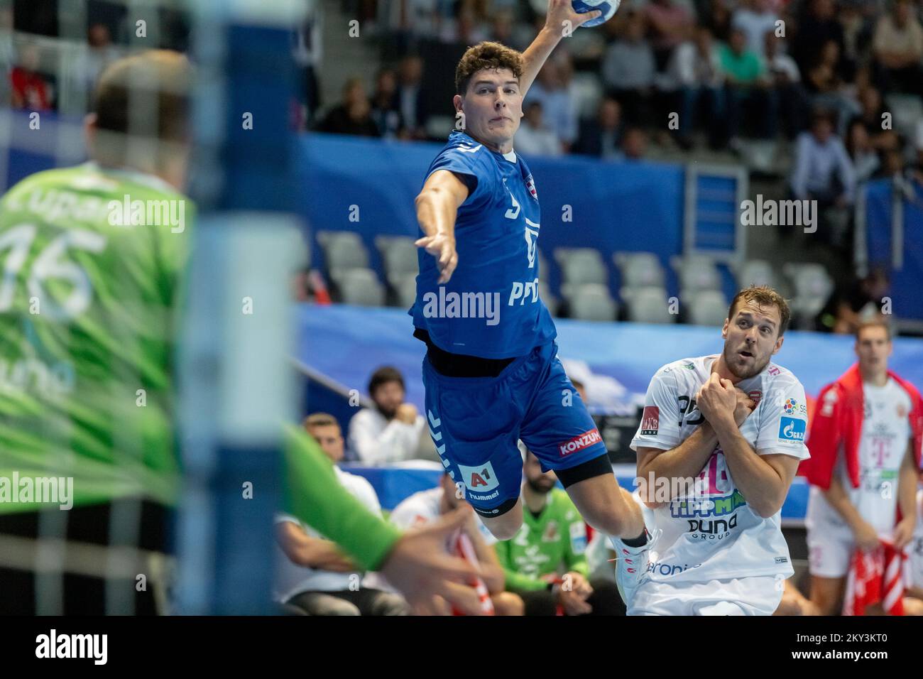 Luka Lovre Klarica of PPD Zagreb during the final match of the SEHA ...