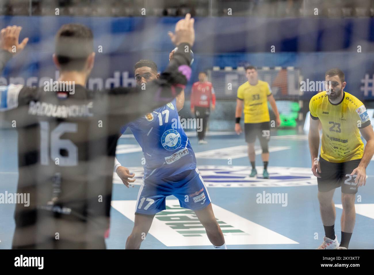 Oussama Hosni of Eurofarm Pelister during the match for 3rd place of the SEHA Final 4 2022 ...