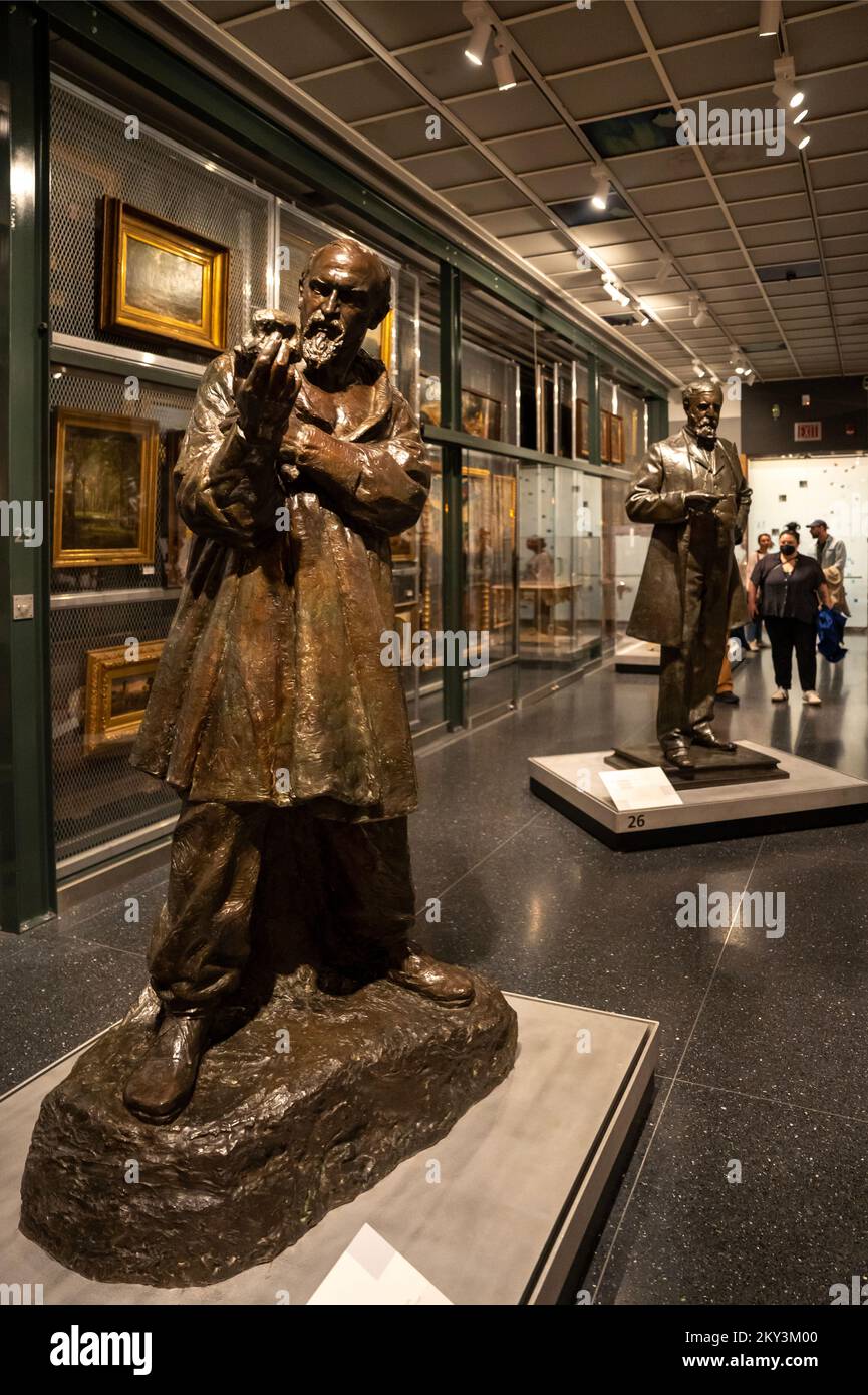 Visible study center department in the art storage vault at the ...