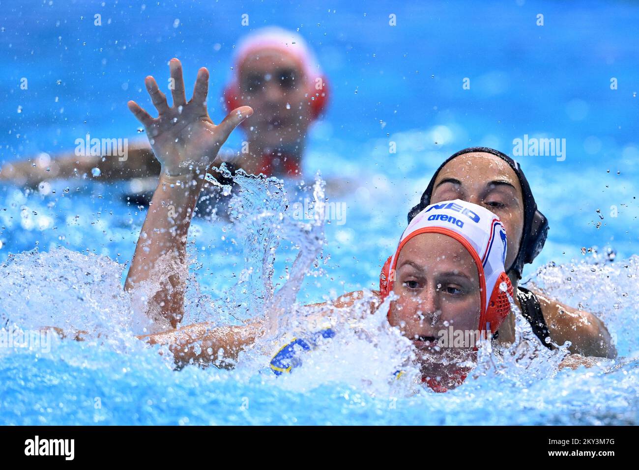 SPLIT, CROATIA - SEPTEMBER 05: Iris Wolves of Netherlands in action ...