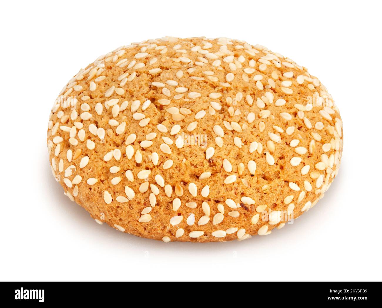 oat cookie path isolated on white Stock Photo - Alamy