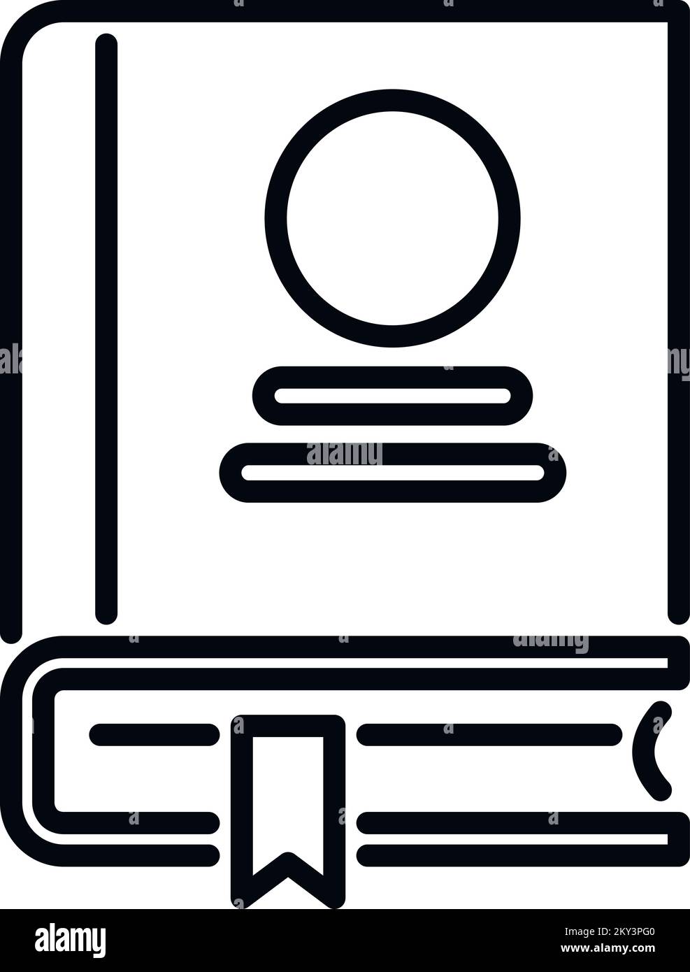 Training book icon outline vector. Campus college. Building education ...