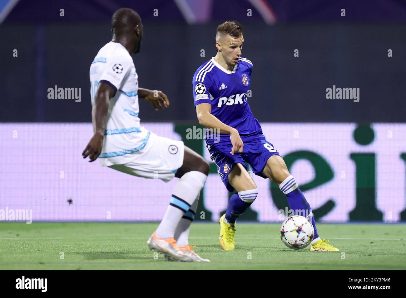 ZAGREB, CROATIA - SEPTEMBER 06: Mislav Orsic of Dinamo Zagreb during ...