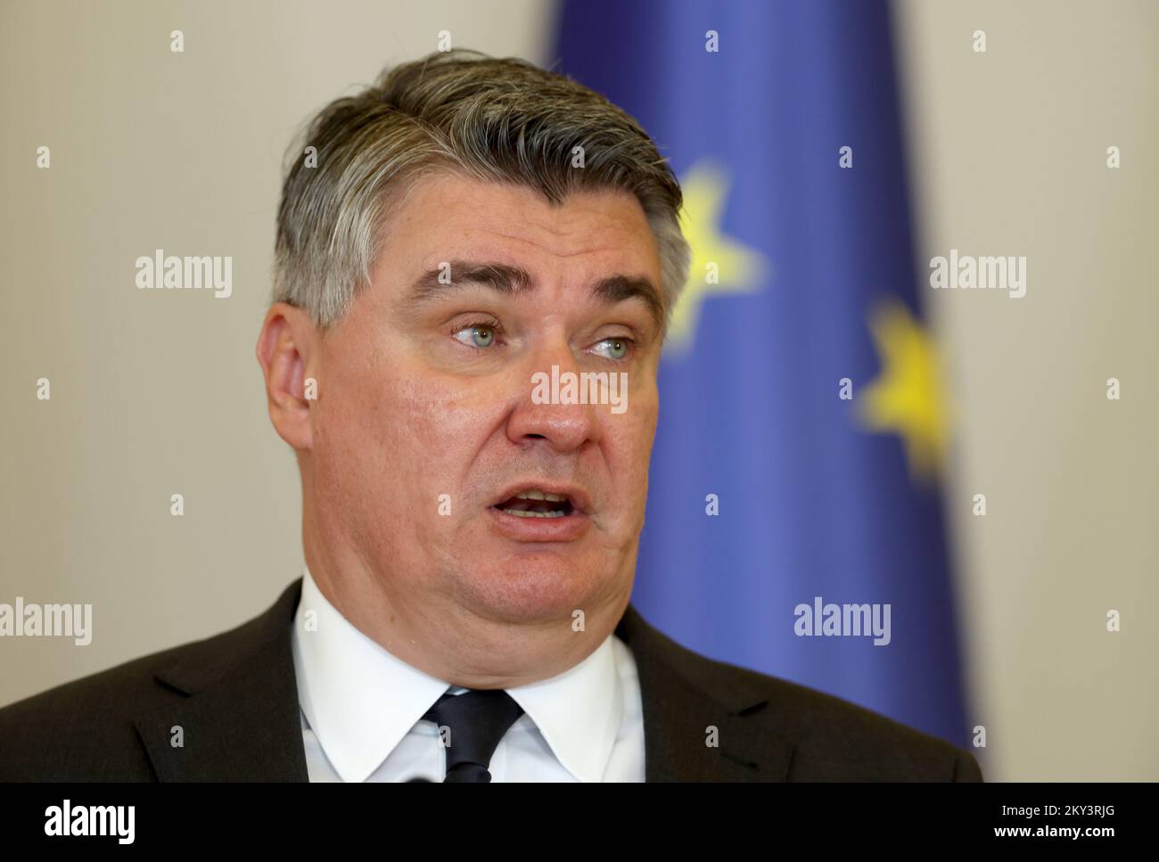 After the joint meeting, Turkish president Recep Tayyip Erdogan and ...