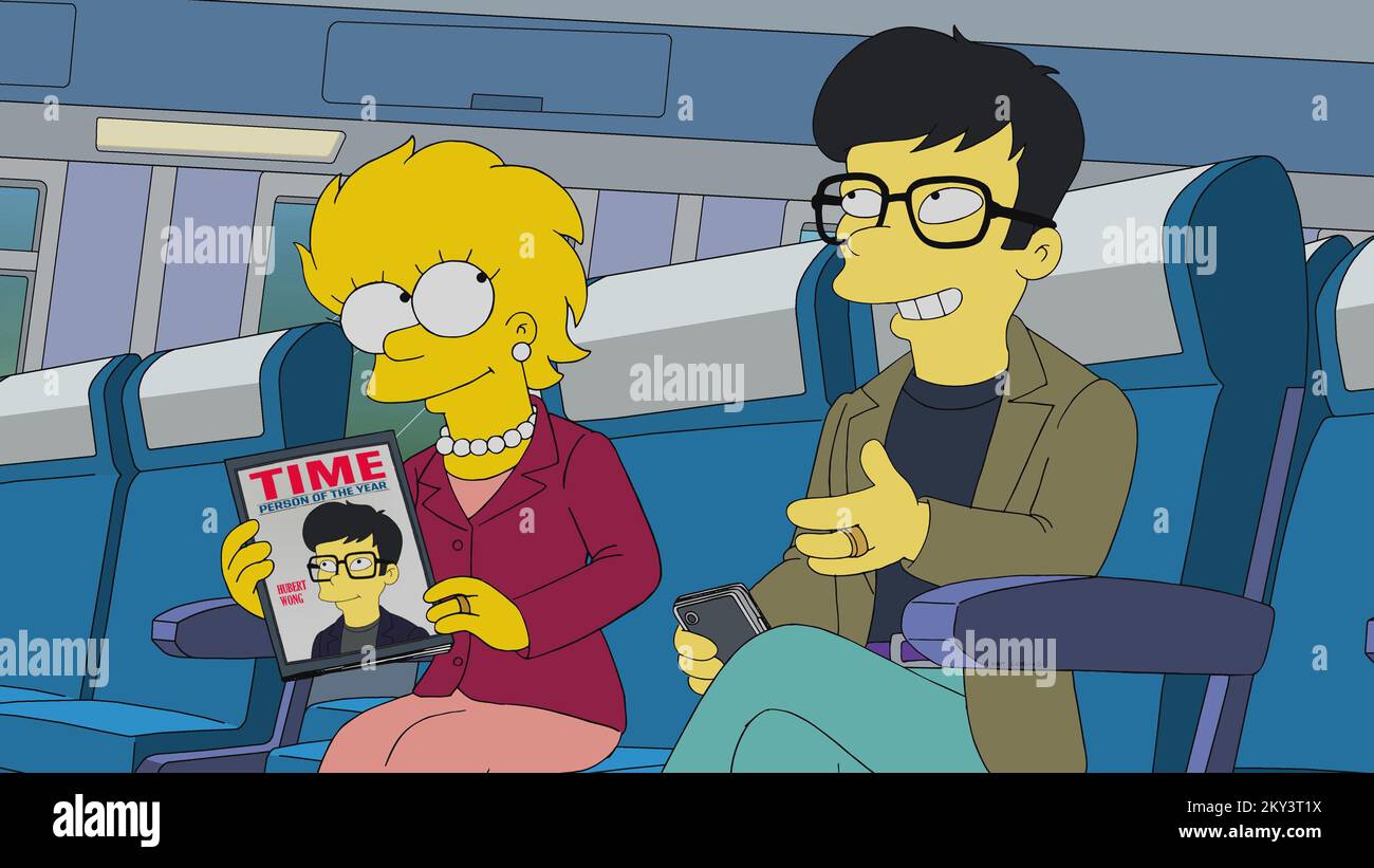 THE SIMPSONS, from left: Lisa Simpson (voice: Yeardley Smith), Hubert ...