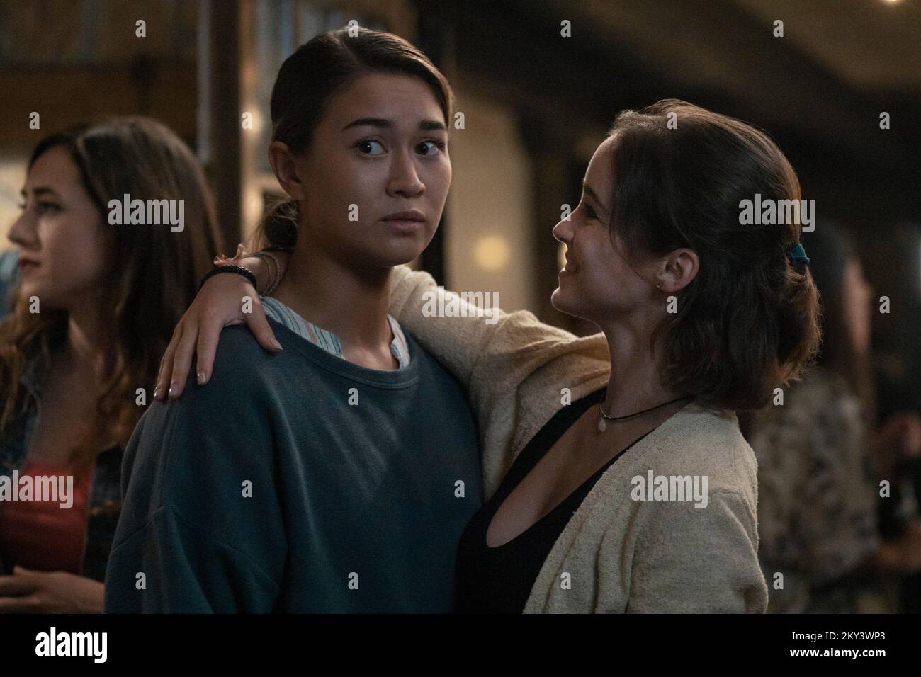 WARRIOR NUN, from left: Kristina Tonteri-Young, Alba Baptista ...