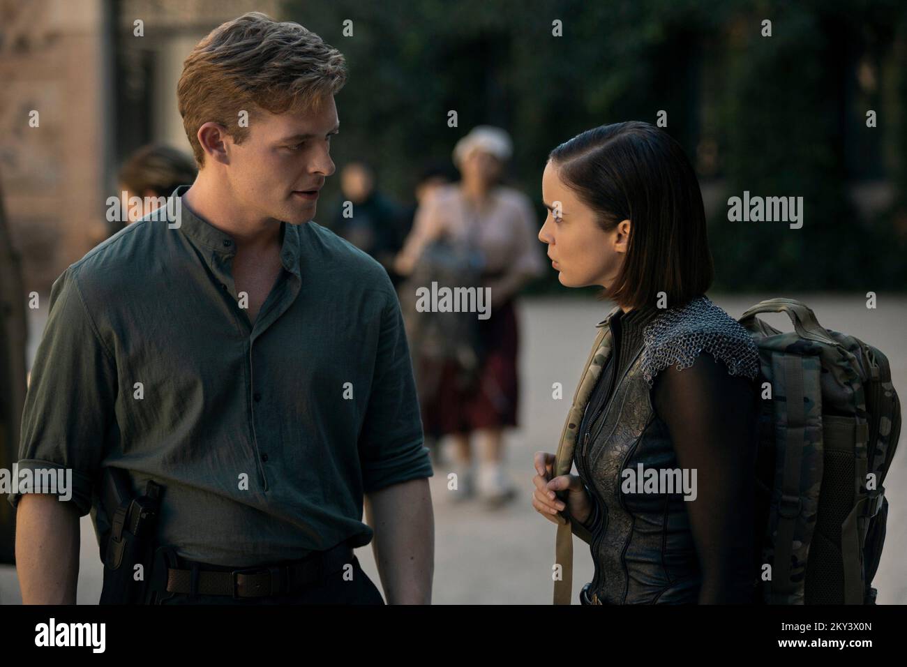 WARRIOR NUN, from left: Jack Mullarkey, Alba Baptista, Isaiah 40:31 ...