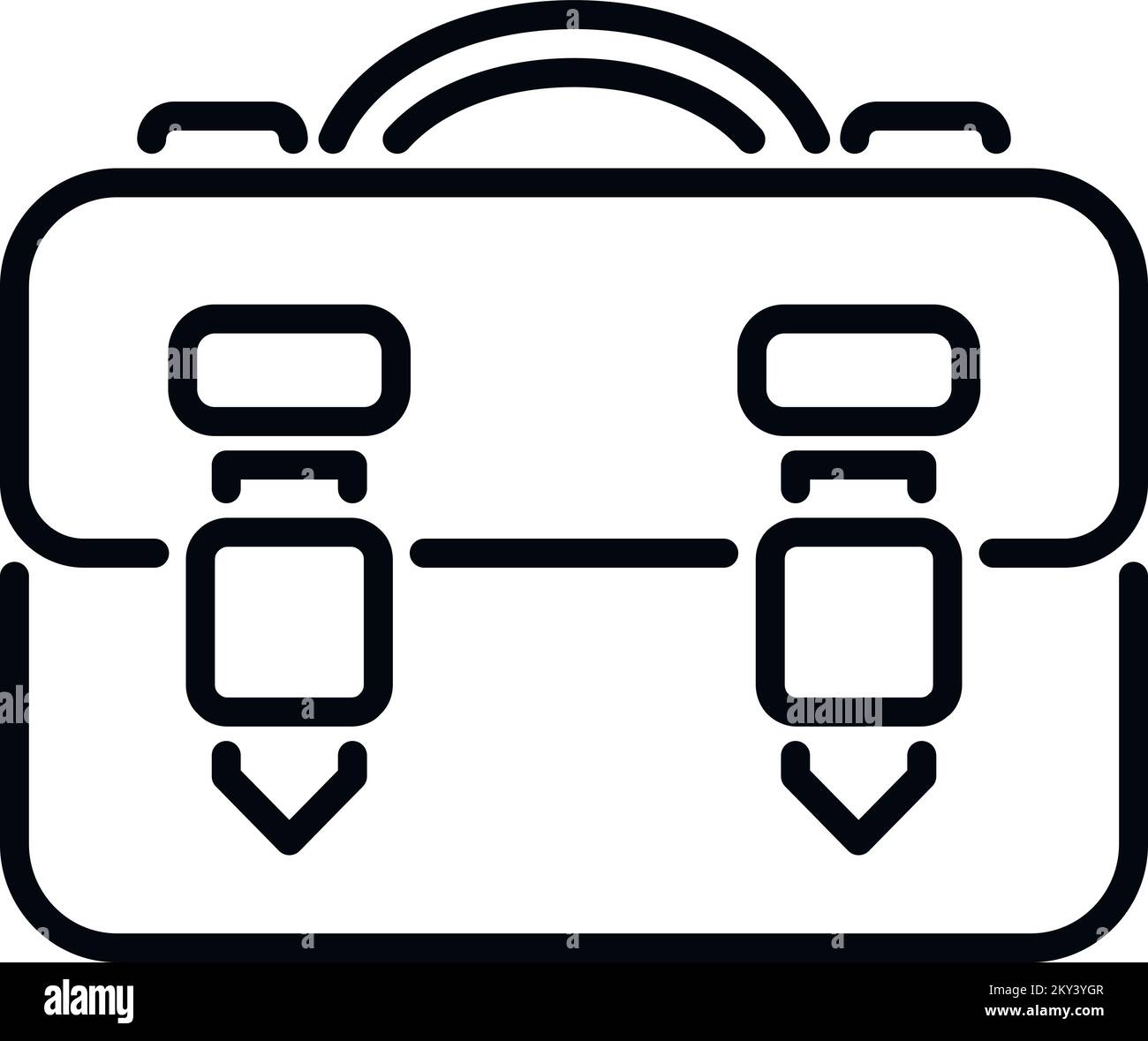 Science campus icon outline Cut Out Stock Images & Pictures - Alamy