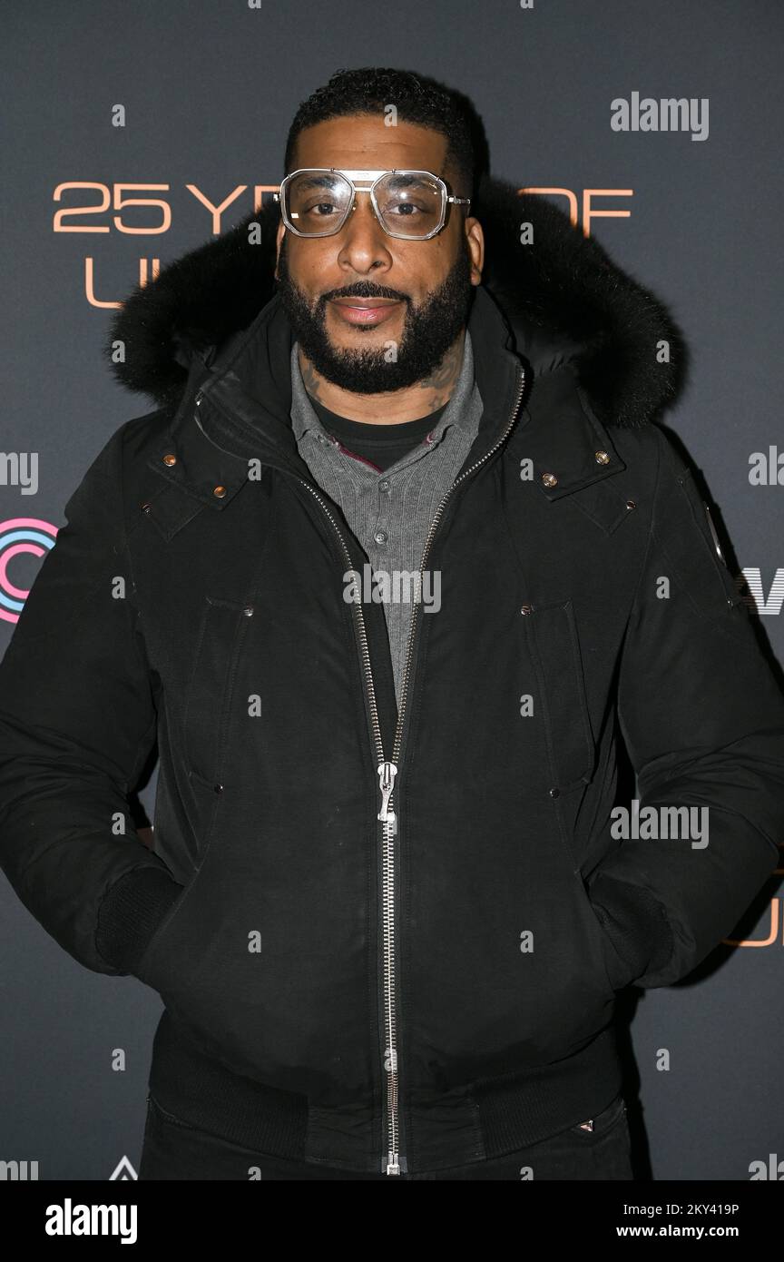 Vue Leicester square, London, UK. 30th November 2022. DJ Luck attends ...