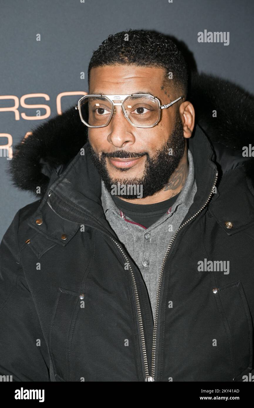 Vue Leicester square, London, UK. 30th November 2022. DJ Luck attends ...