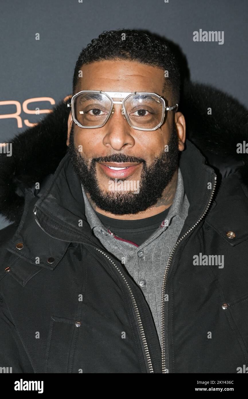 Vue Leicester square, London, UK. 30th November 2022. DJ Luck attends ...