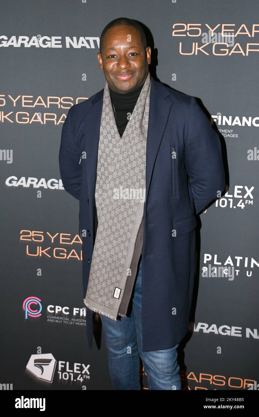 Vue, London, UK. 30th November 2022. MC Stevie A attends the 25 Years ...