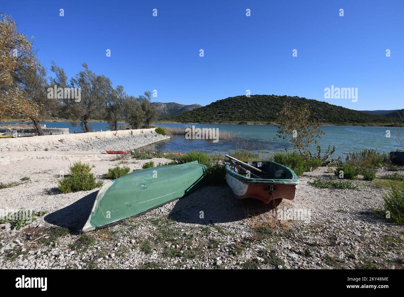 Picture taken on Semptember 23, 2022 in Prosika, Croatia shows ...