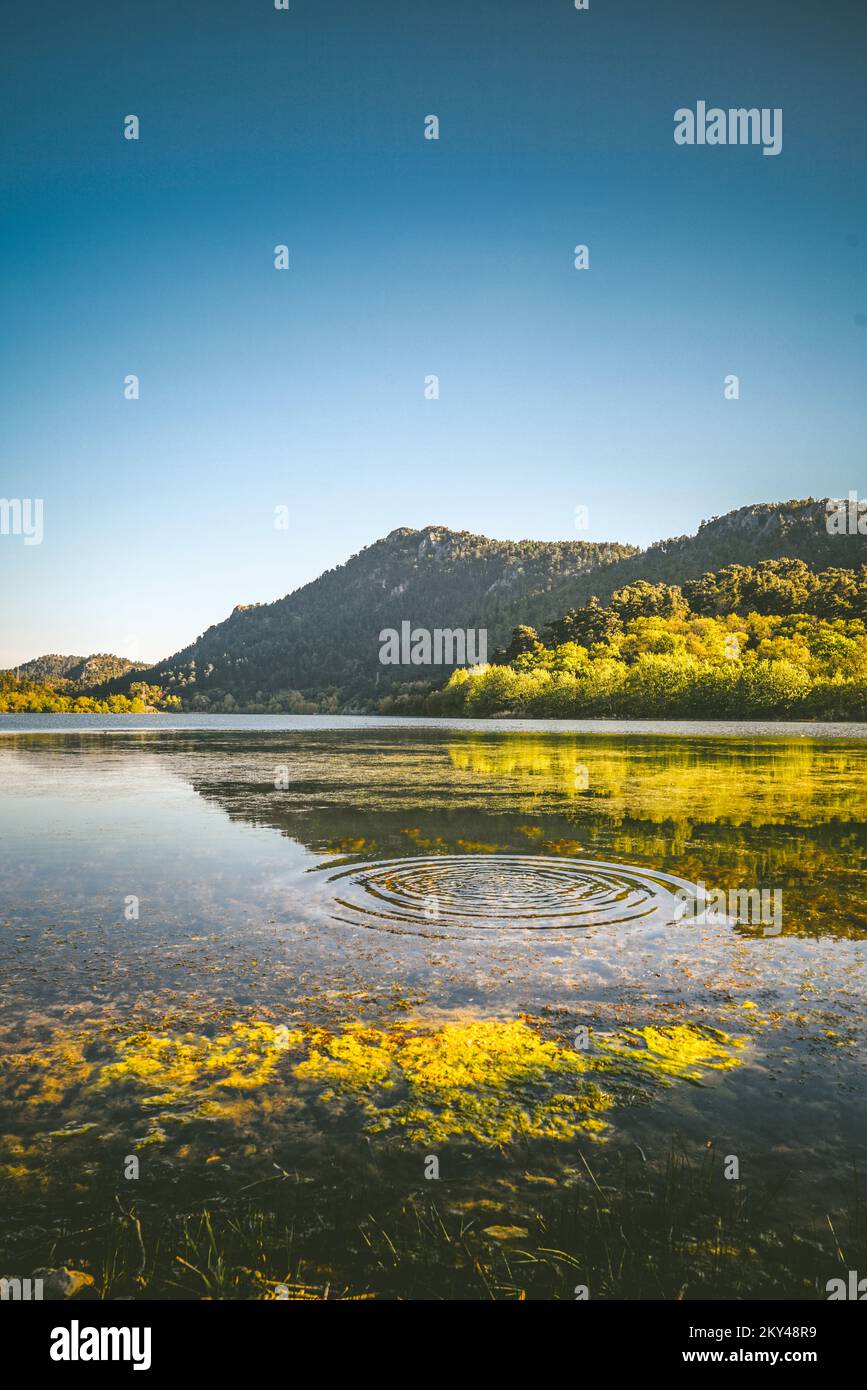 The beautiful landscape of Kovada Lake in Isparta Stock Photo - Alamy