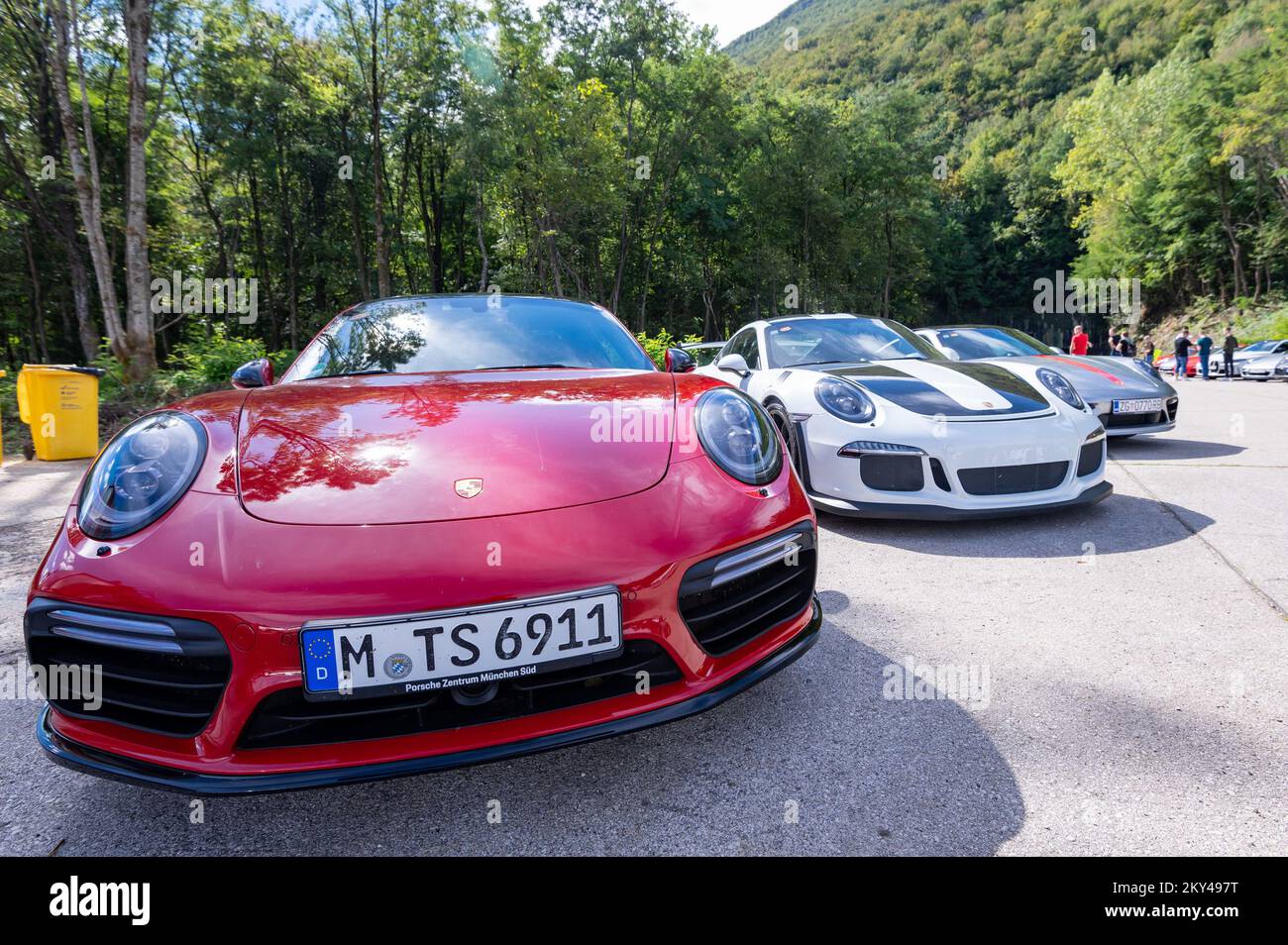 Balkan's Finest Competition held at the former military airfield ...
