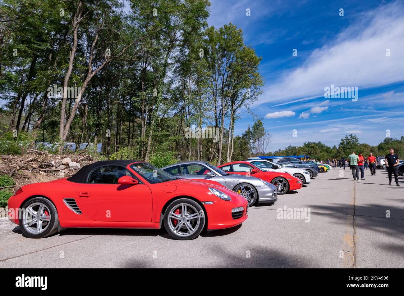 Balkan's Finest Competition held at the former military airfield ...