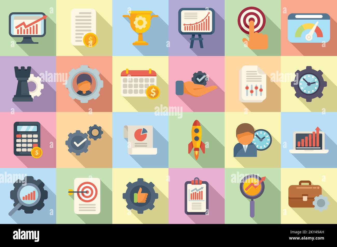 Employee performance survey Stock Vector Images - Alamy