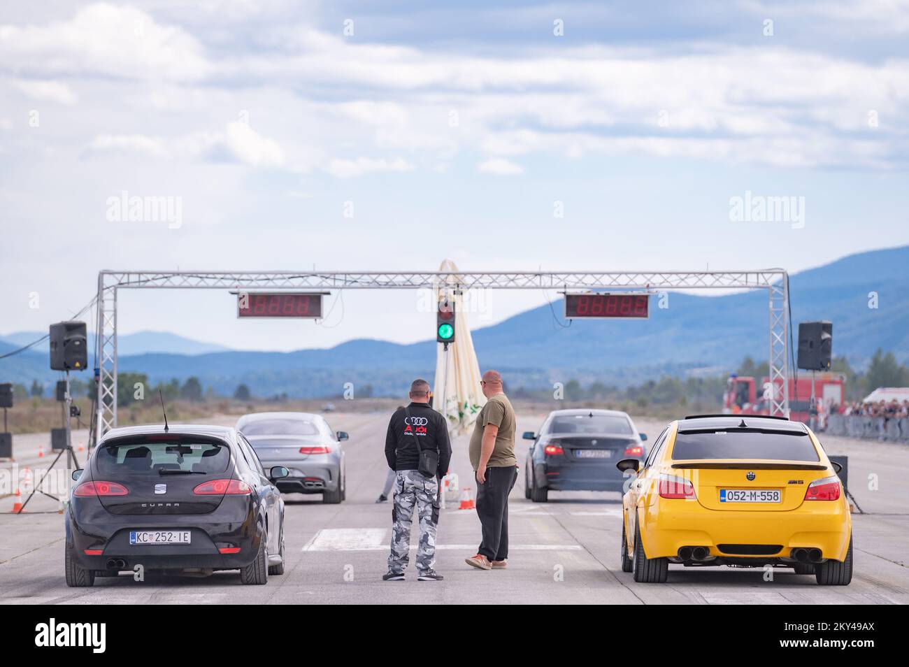 Balkan's Finest Competition held at the former military airfield ...