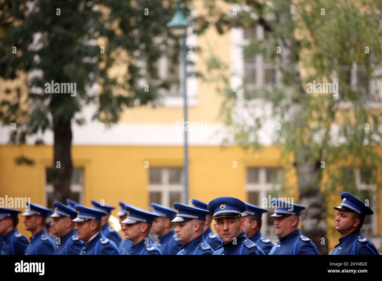 Bulgarian Defense Minister Dimitr Stoyan arrived on an official visit ...
