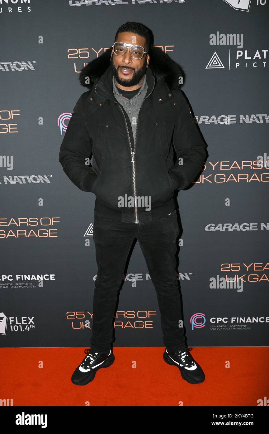 Vue Leicester square, London, UK. 30th November 2022. DJ Luck attends ...