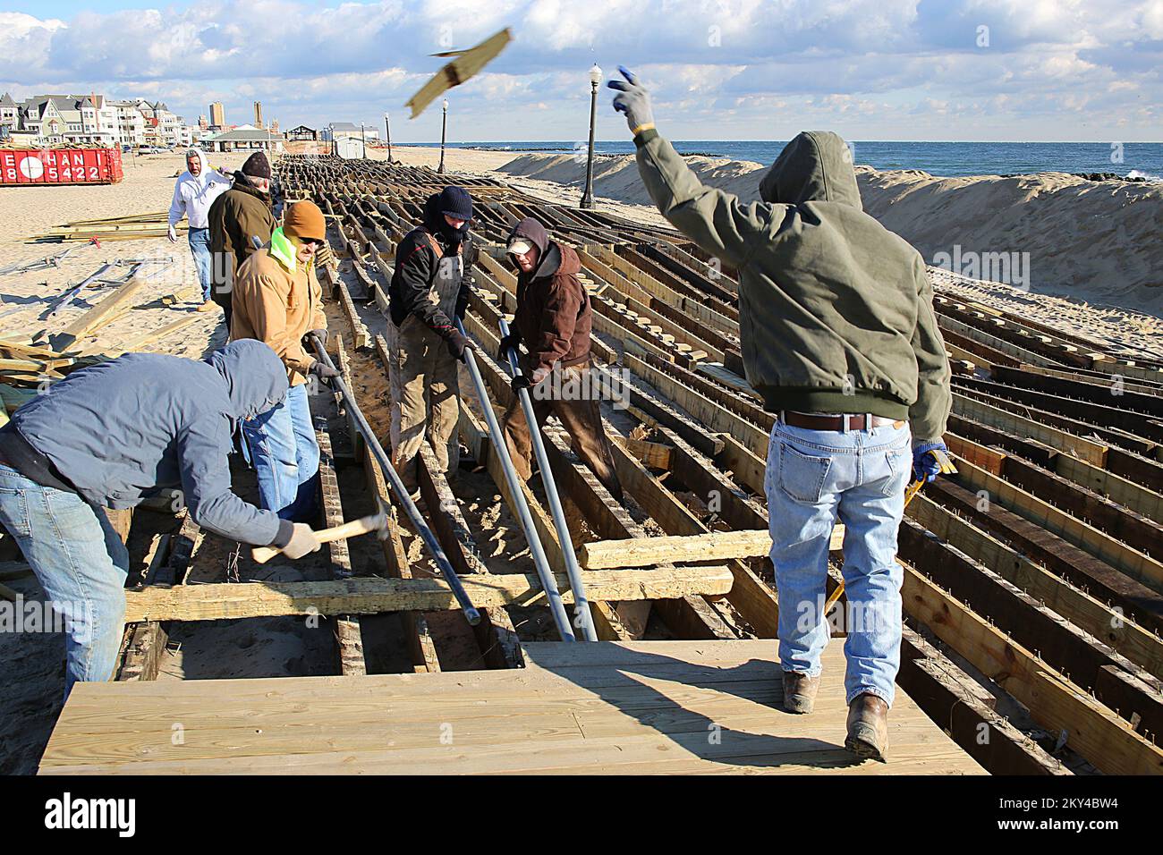 Asbury Park, N.J., Jan. 17, 2013 The Calvary Chapel Relief volunteers ...