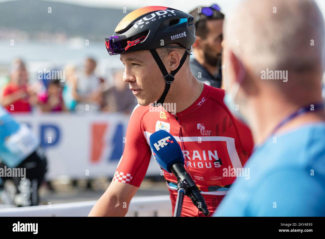 Johnatan Milan of Italy and Team Bahrain Victorious during the 7th CRO ...