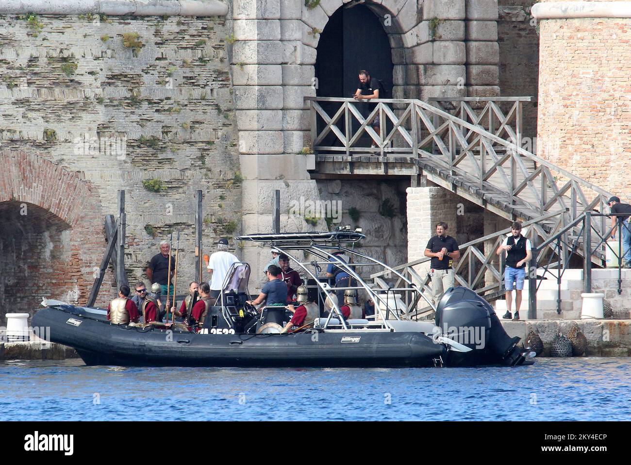 Filming of the third season of Vikings: Walhalla, produced by Irelandâ ...
