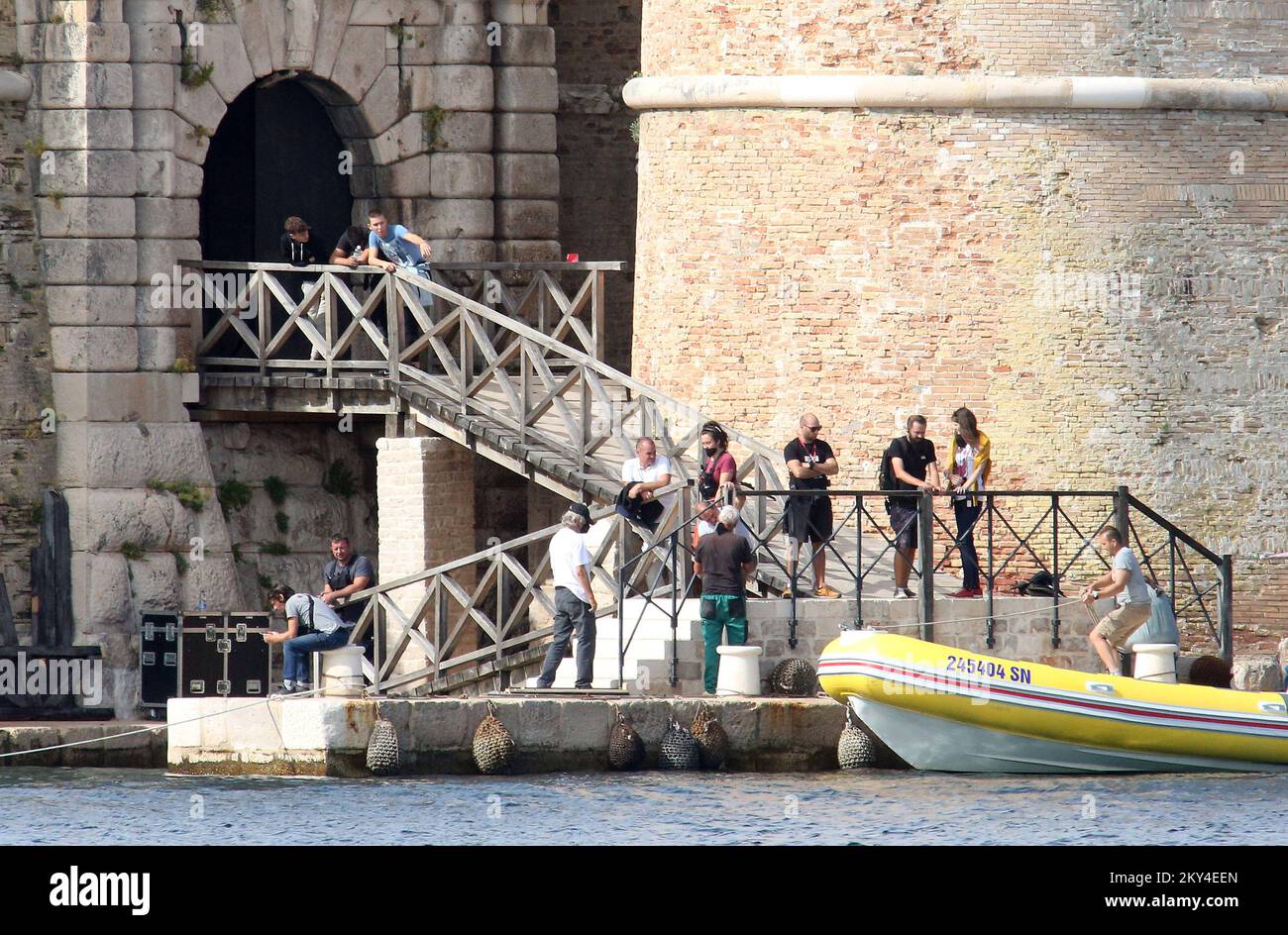 Filming of the third season of Vikings: Walhalla, produced by Irelandâ ...
