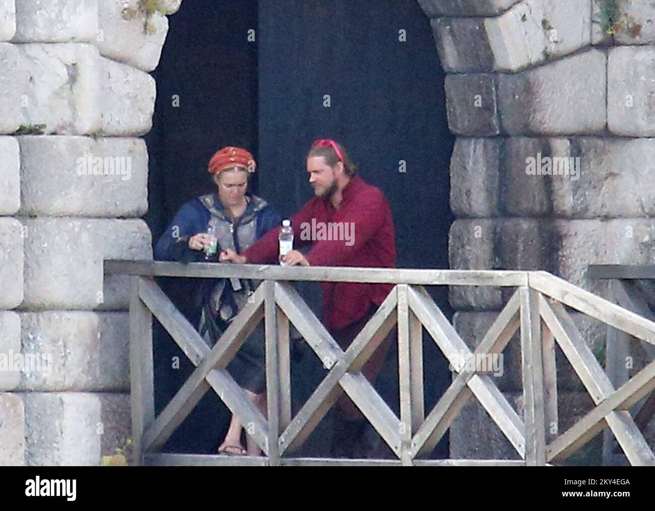 Filming of the third season of Vikings: Walhalla, produced by Irelandâ ...