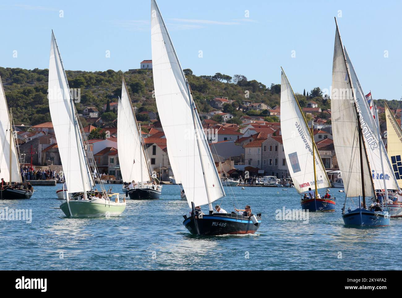 In Murter, Croatia, as part of the 25th Days of Latin Idro event, the ...