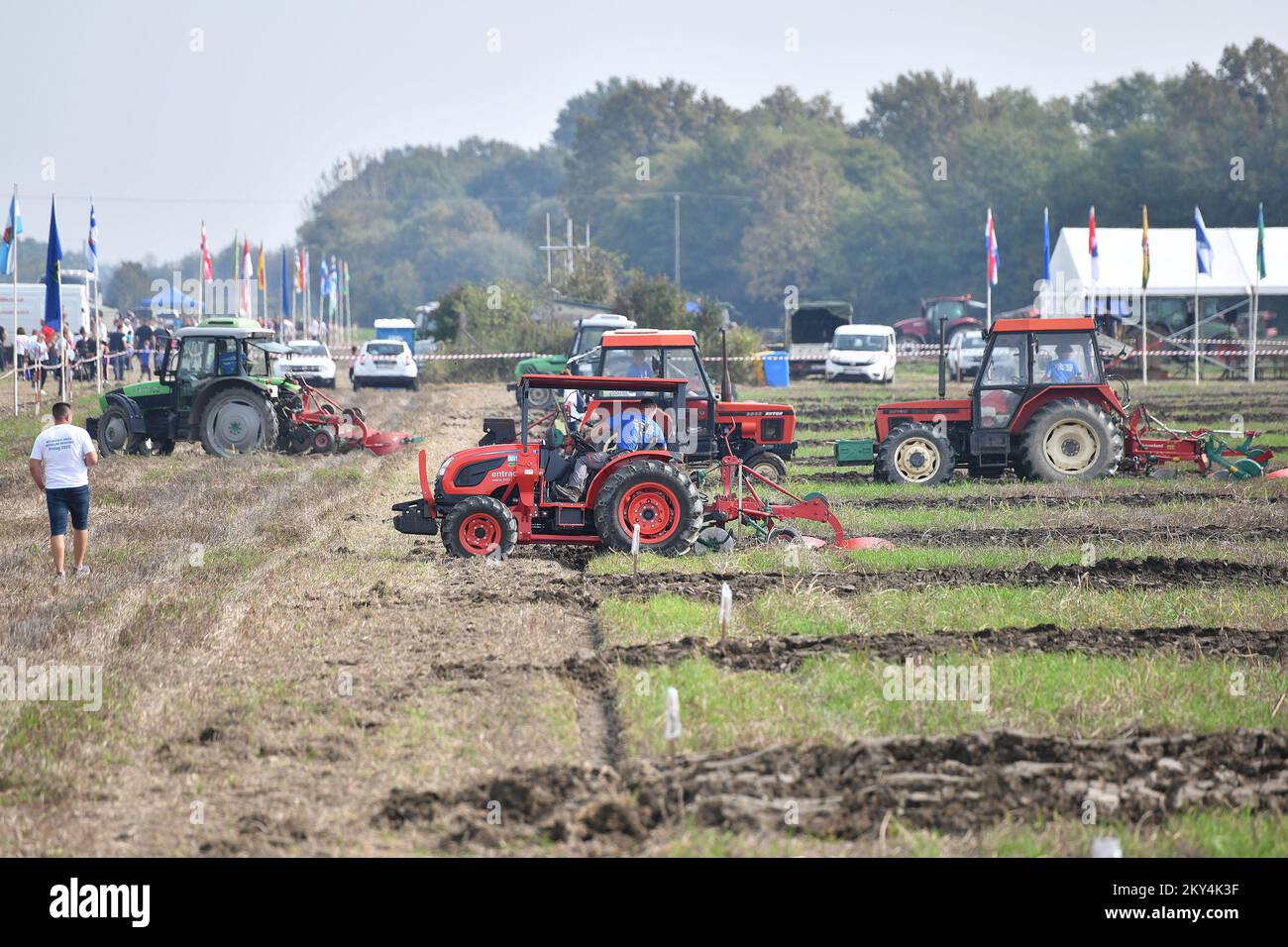18th national ploughing competition held in Prelog, Croatia, on October ...
