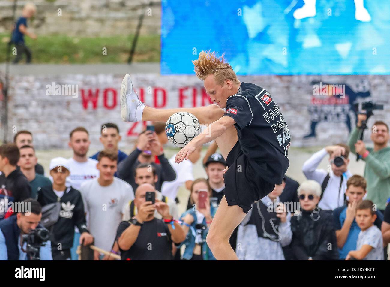 The world finals of Red Bull Street Style, the technique competition ...