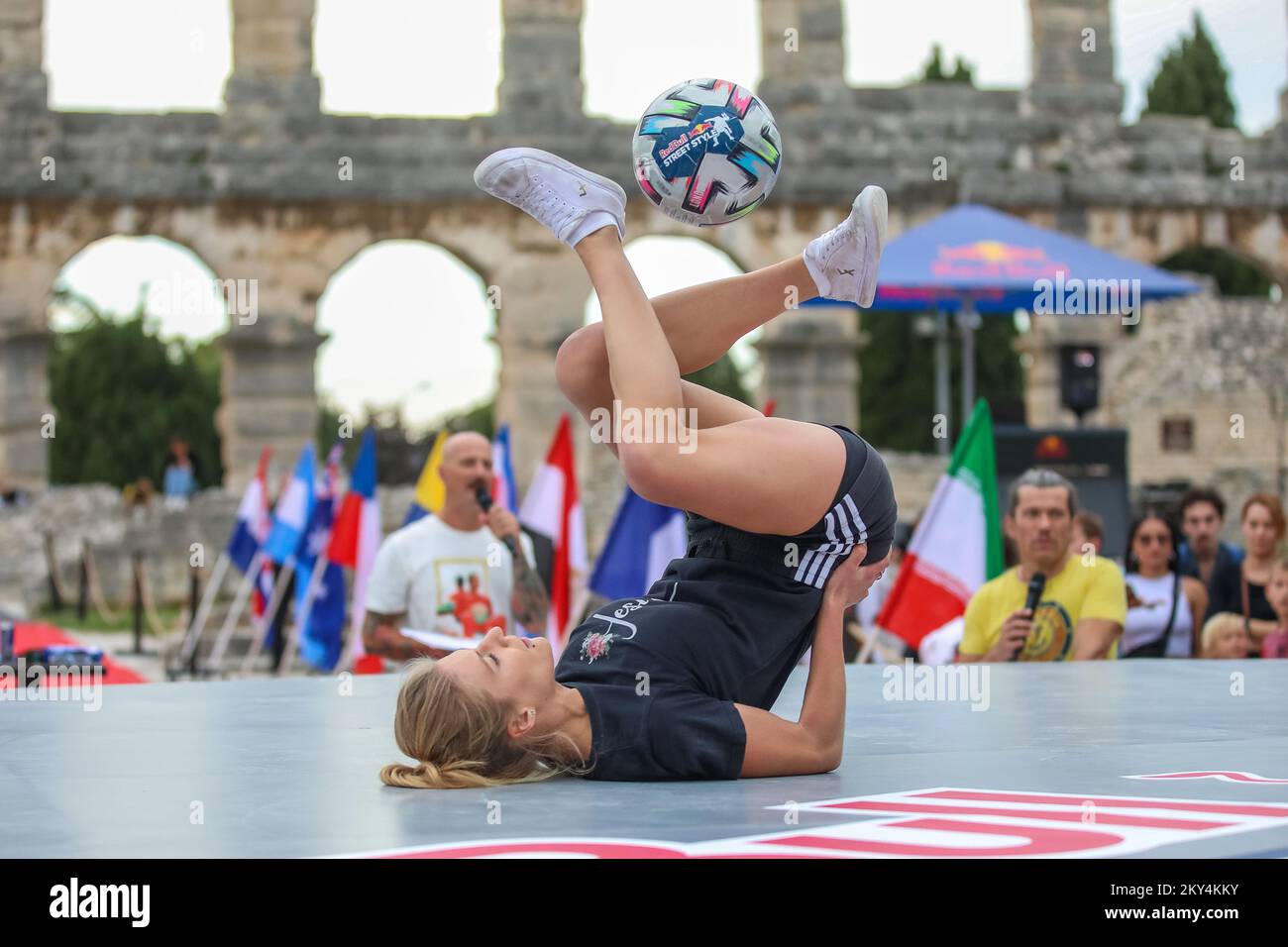 The world finals of Red Bull Street Style, the technique competition ...
