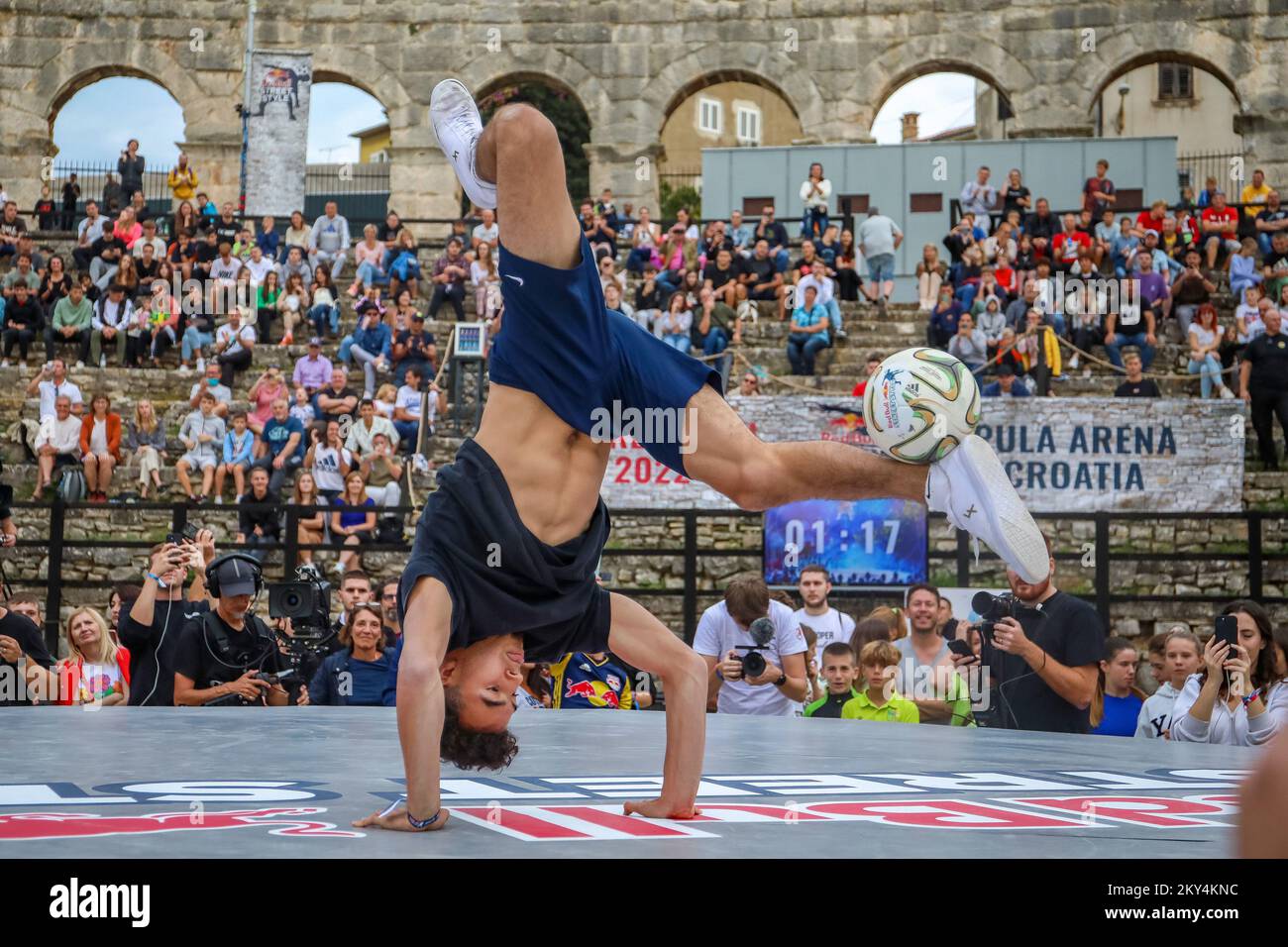 The world finals of Red Bull Street Style, the technique competition ...