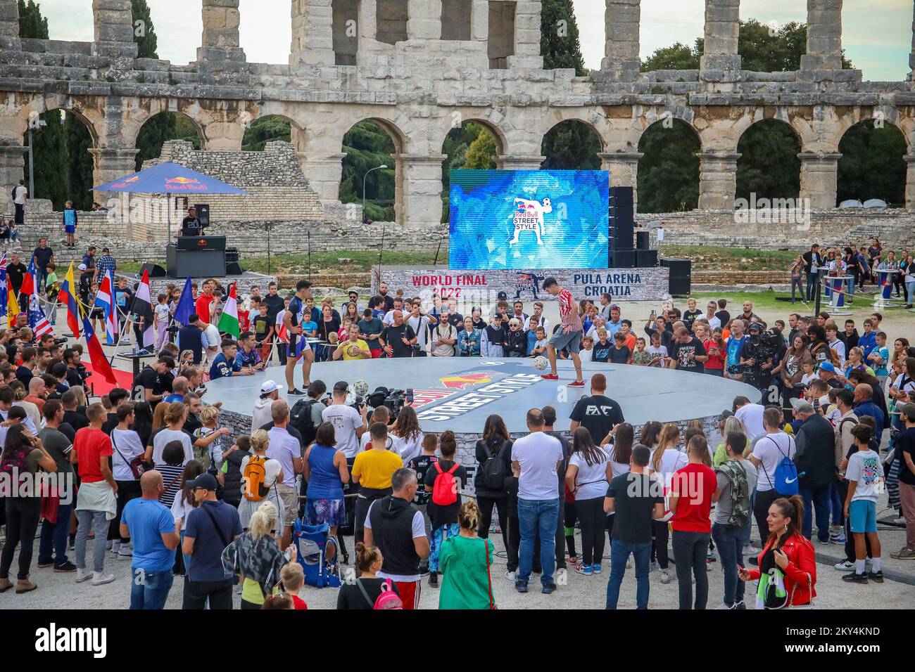 The world finals of Red Bull Street Style, the technique competition ...