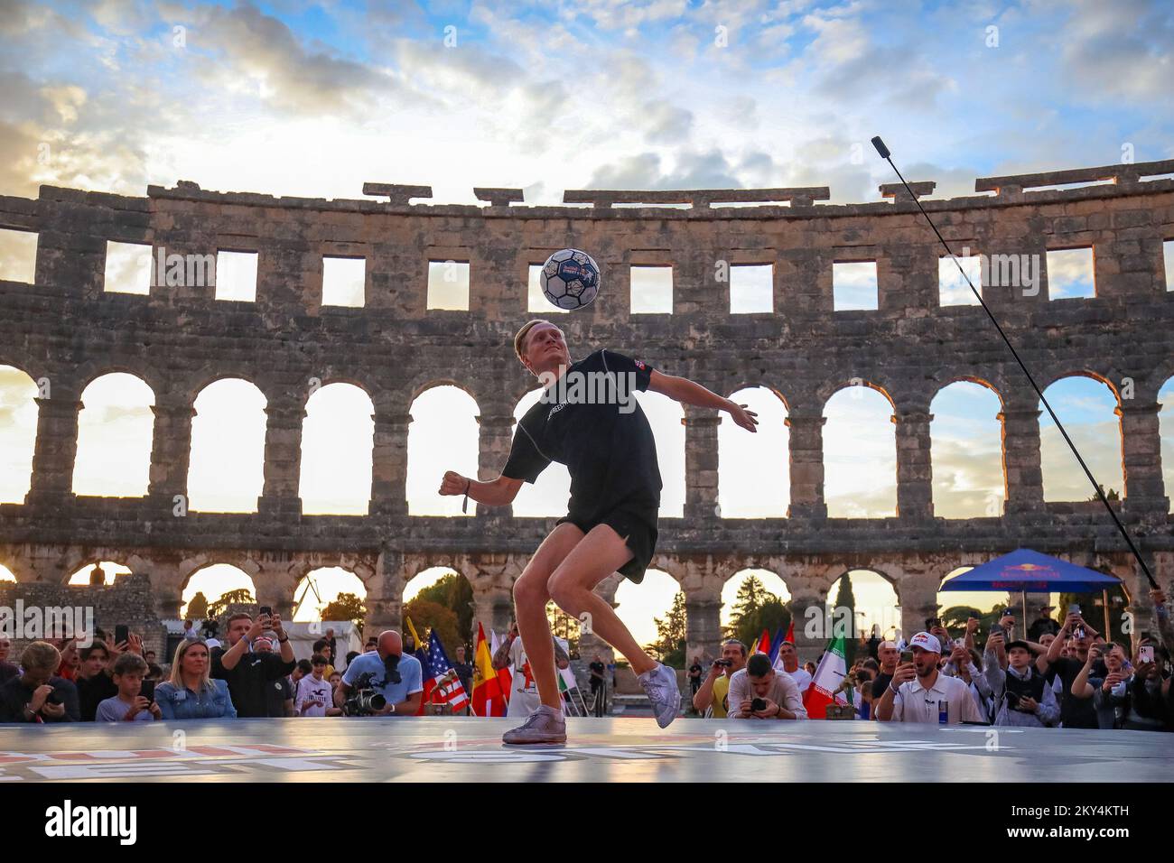 The world finals of Red Bull Street Style, the technique competition ...