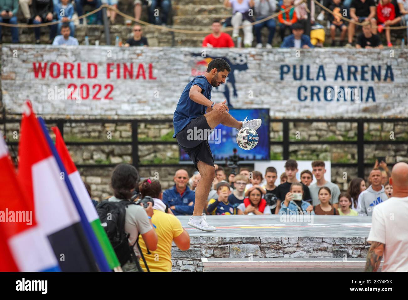 The world finals of Red Bull Street Style, the technique competition ...