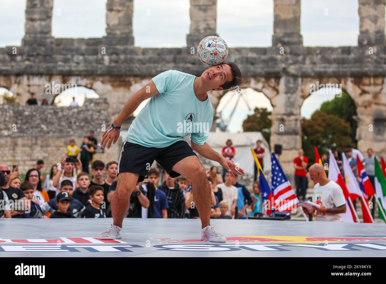 The world finals of Red Bull Street Style, the technique competition ...
