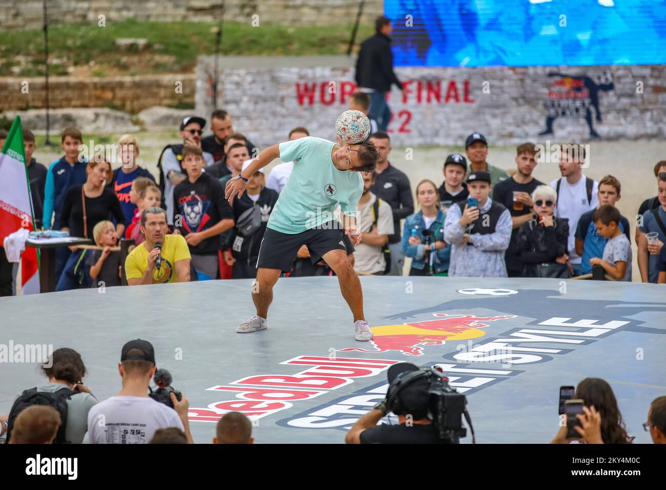The world finals of Red Bull Street Style, the technique competition ...
