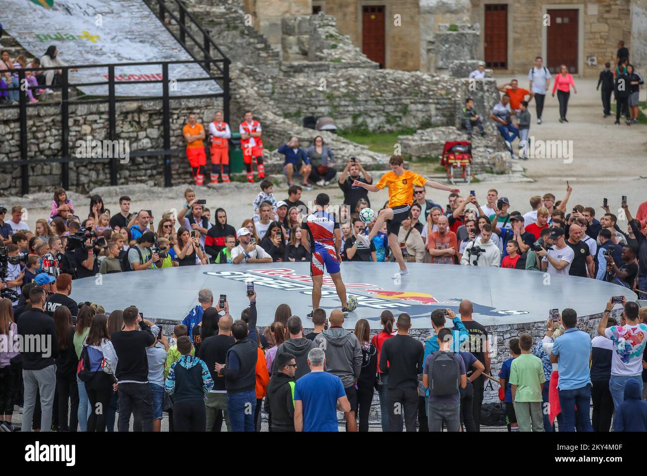 The world finals of Red Bull Street Style, the technique competition ...