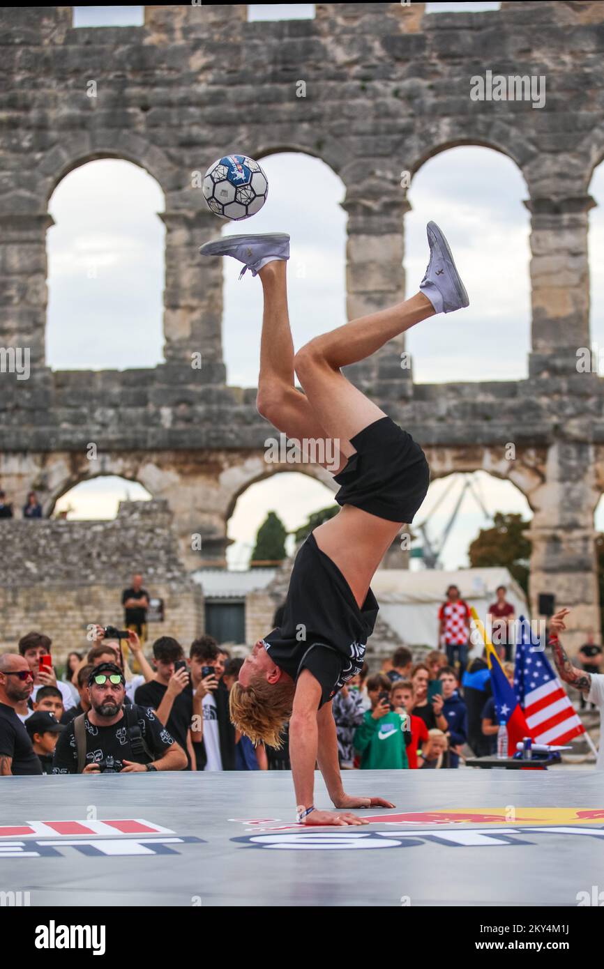 The world finals of Red Bull Street Style, the technique competition ...