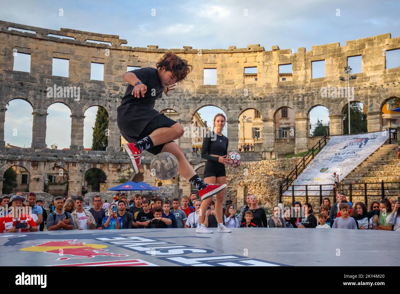 The world finals of Red Bull Street Style, the technique competition ...