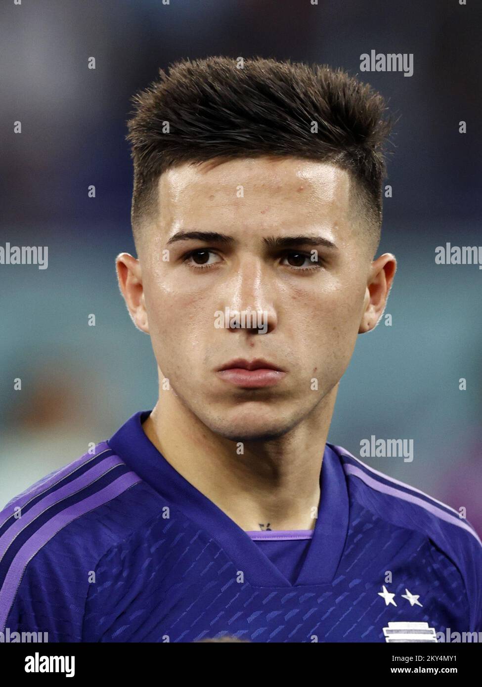 Doha, Qatar. 30th Nov, 2022. DOHA - Enzo Fernandez of Argentina during ...