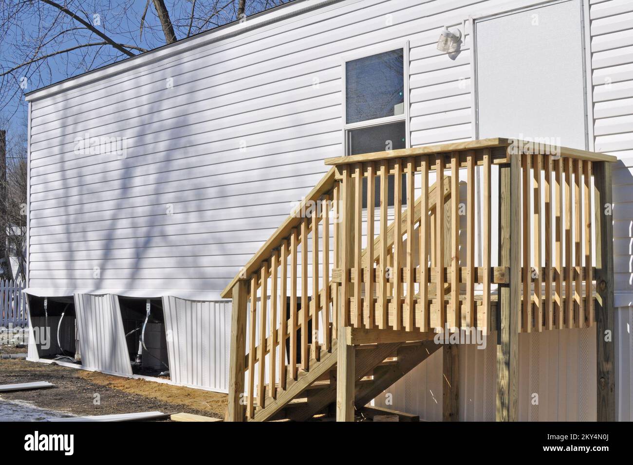 Temporary Housing Unit is Almost Ready for Occupancy. New Jersey ...