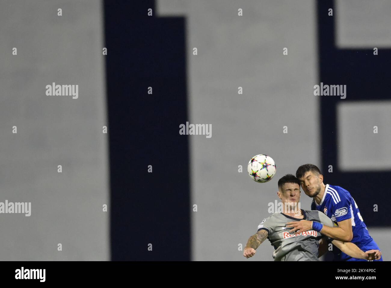 ZAGREB, CROATIA - OCTOBER 11: Dino Peric of Dinamo Zagreb in action ...