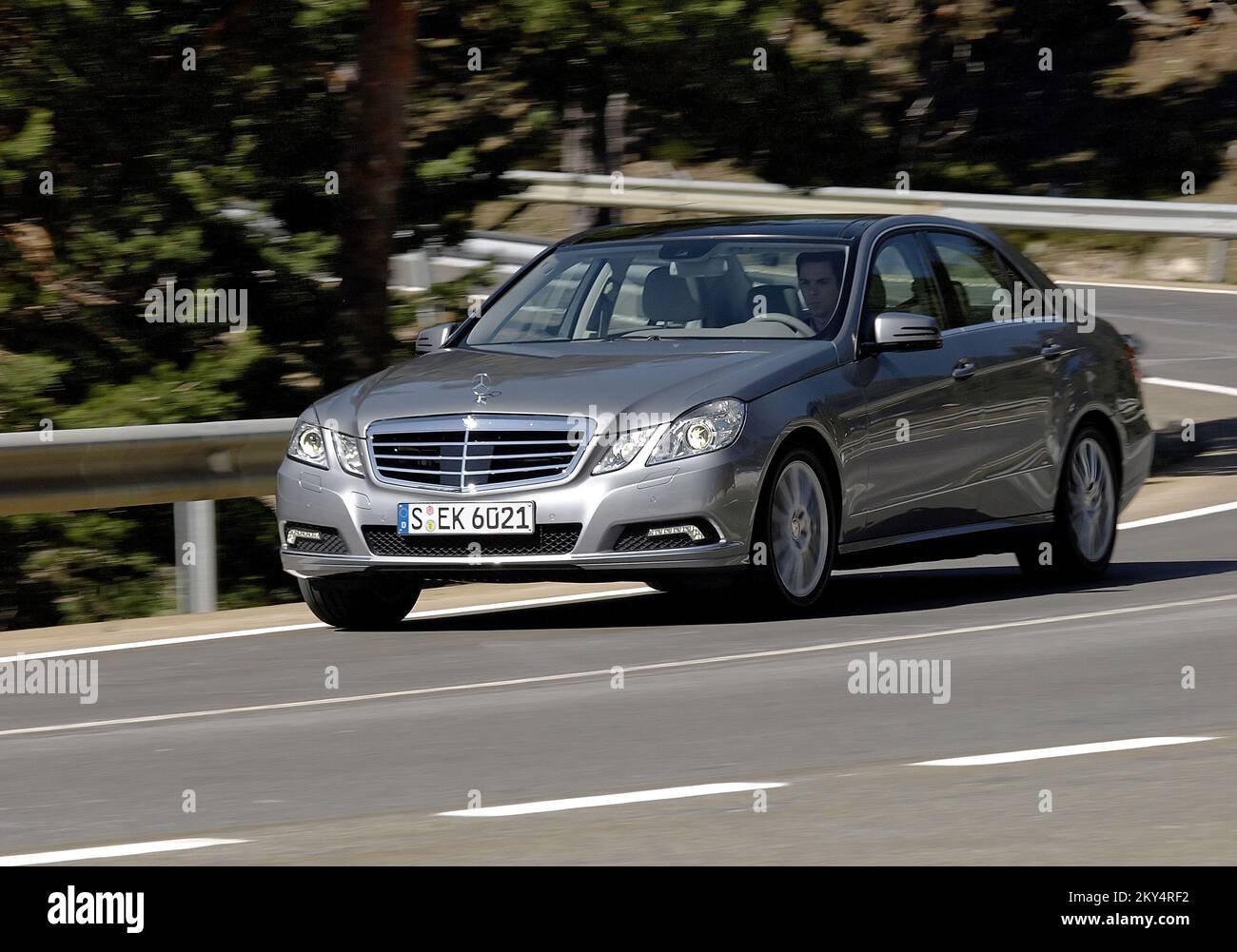 International presentation of the new Mercedes E-class. The new E-Class ...