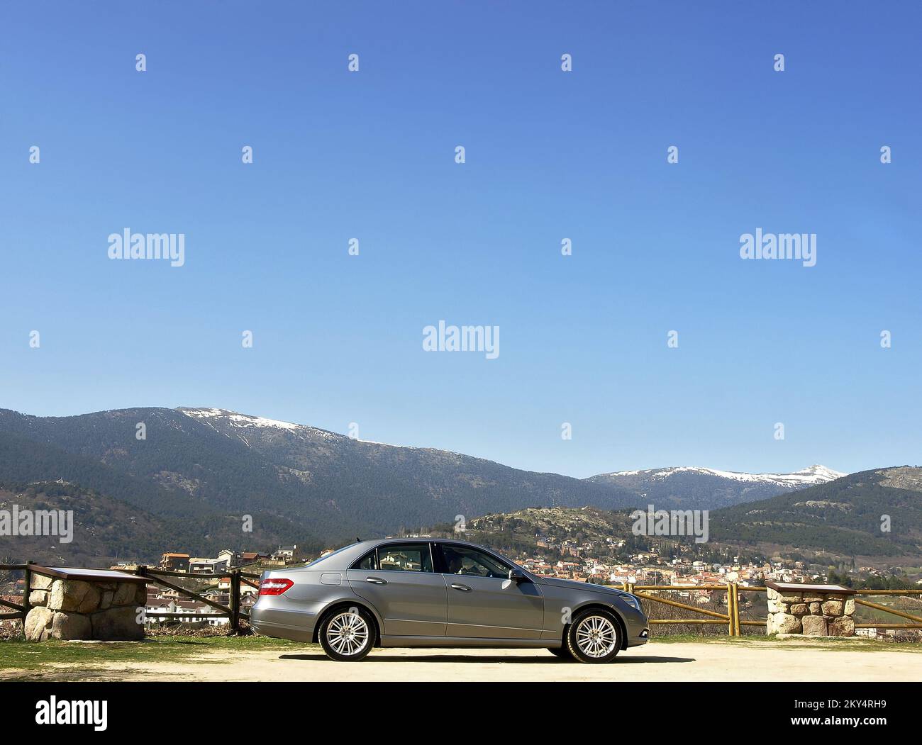 International presentation of the new Mercedes E-class. The new E-Class ...