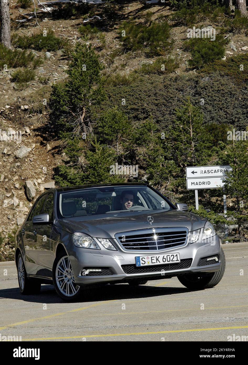 International presentation of the new Mercedes E-class. The new E-Class ...