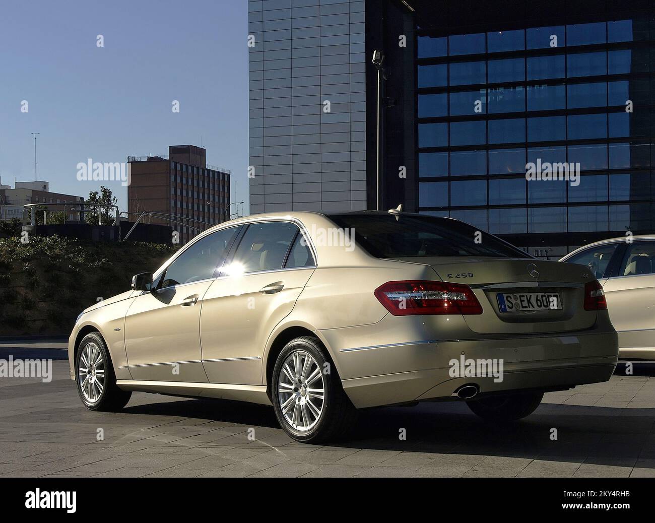 International presentation of the new Mercedes E-class. The new E-Class ...